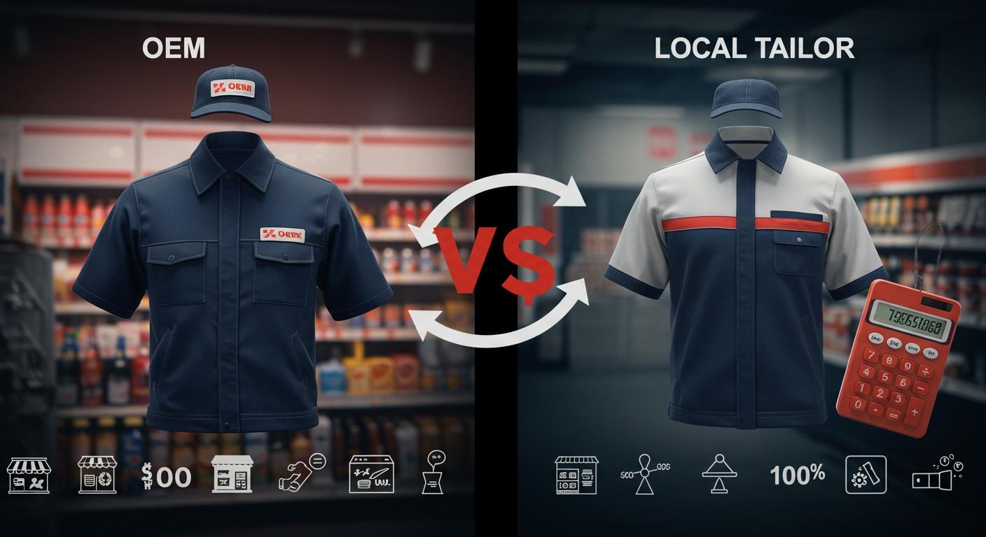 Convenience Store Uniform OEM Vs. Local Tailors: Cost Comparison For ...