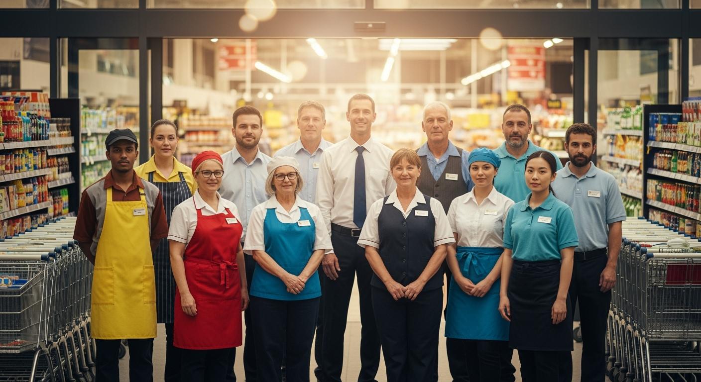 Custom Fit Supermarket Uniforms